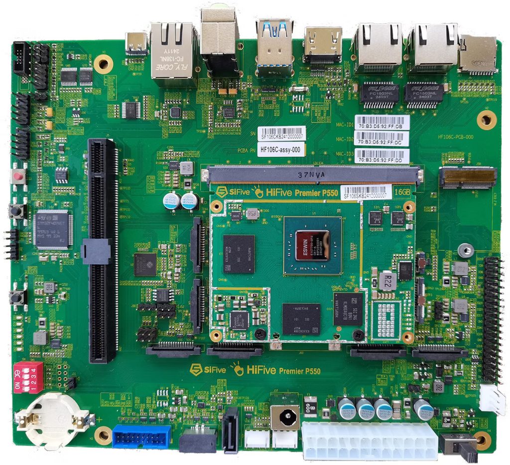 Embedded World: fast 64bit quad core RISC-V development board for Linux ... Embedded World: fast 64bit quad core RISC-V development board for Linux ...