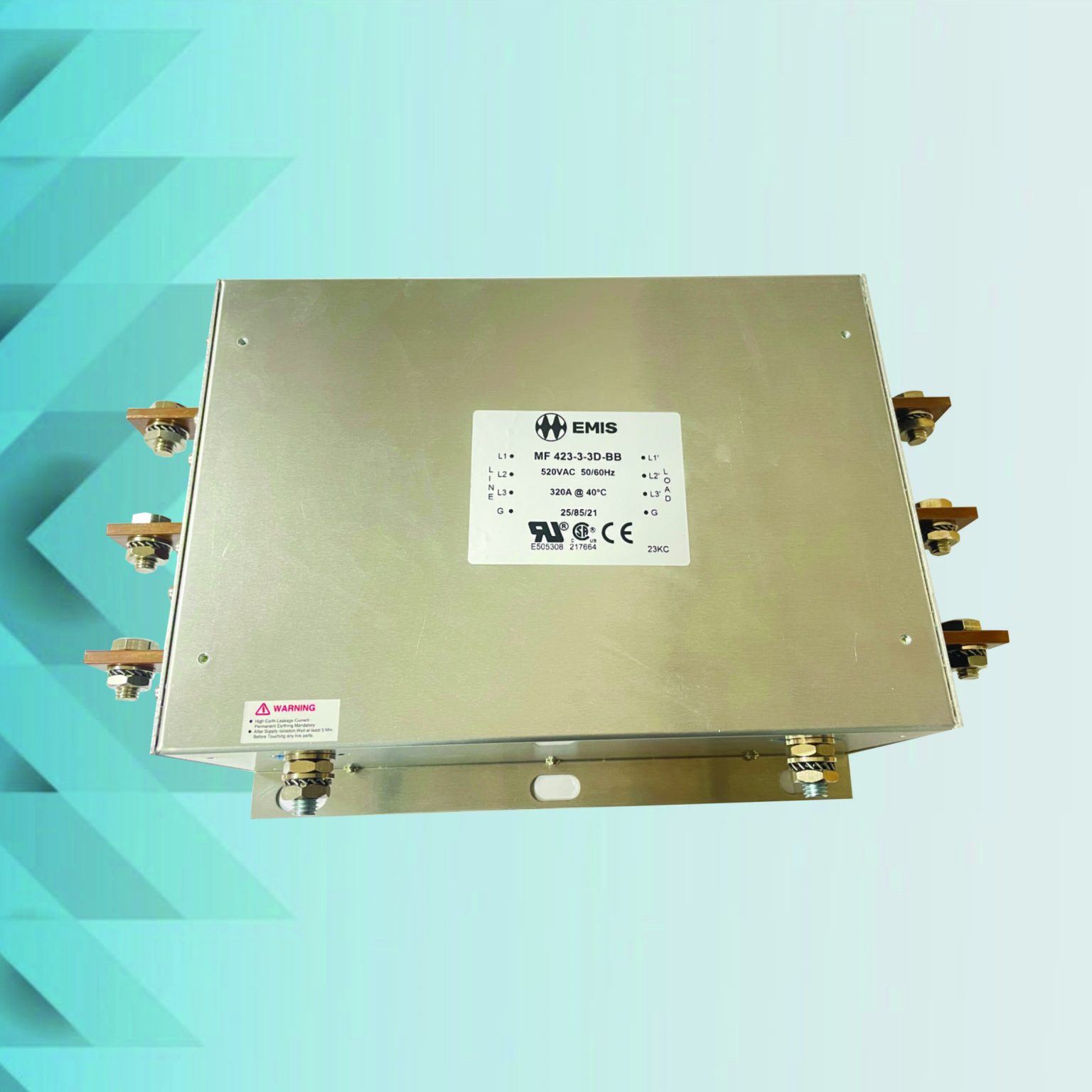 EMIS EMC filter for higher current rating applications | Electronics Weekly