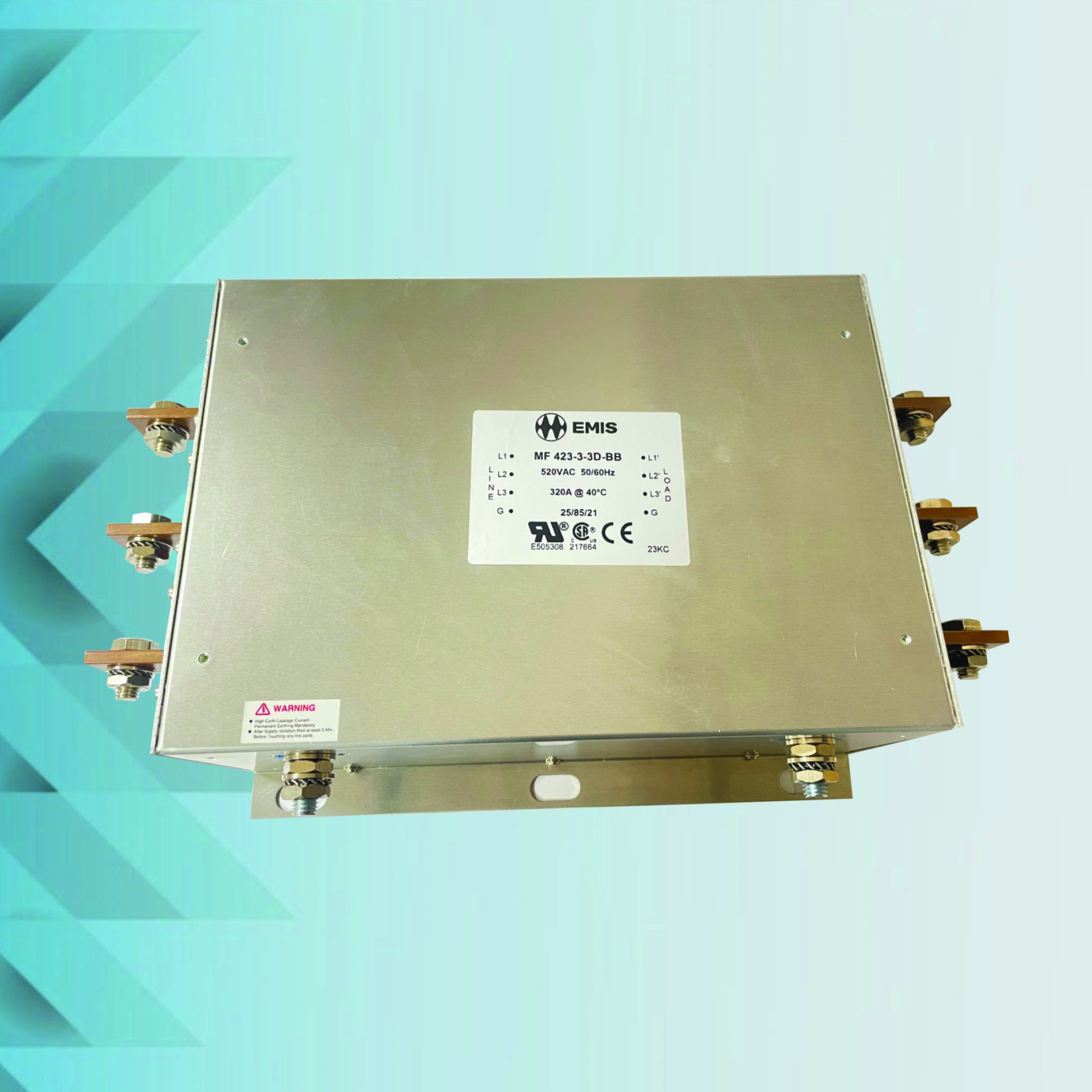 EMIS EMC filter for higher current rating applications | Electronics Weekly