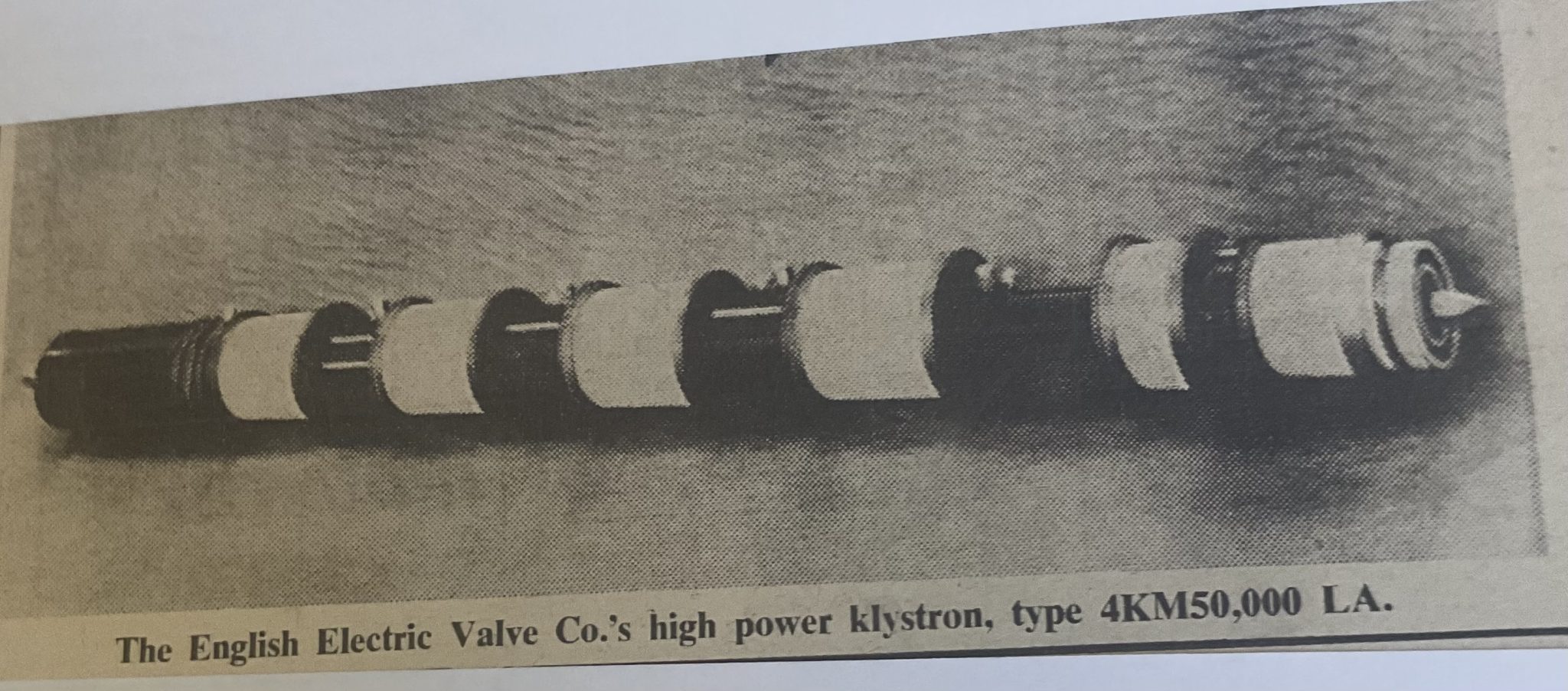 High Power Klystron From EEV | Electronics Weekly