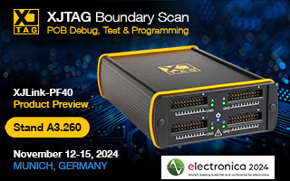 XJLink-PF40 JTAG controller previewed at Electronica