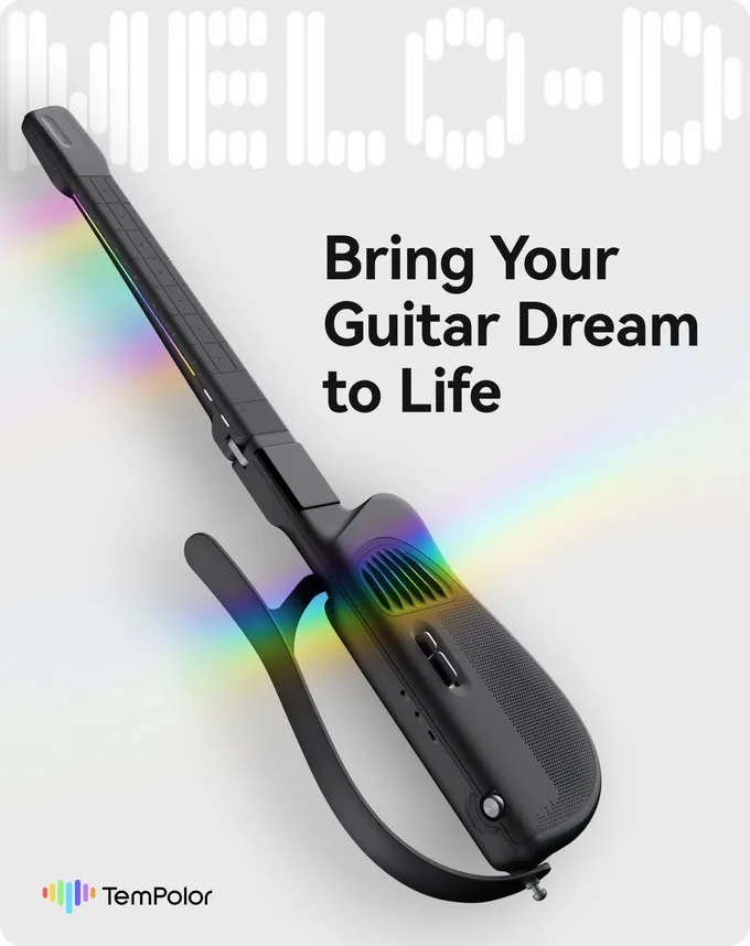 Melo-D, the AI Guitar - Crowdfunding Watch | Electronics Weekly
