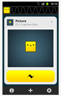 Android Applications in Focus #13 - Chirp uses sound to transmit ...